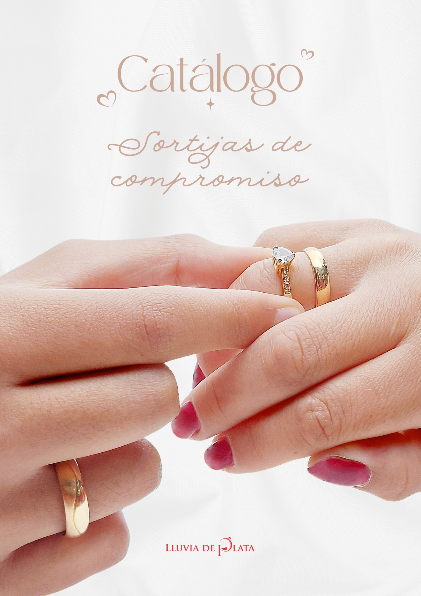 Sortijas Compromiso Oro 18kl - Lluvia de Plata